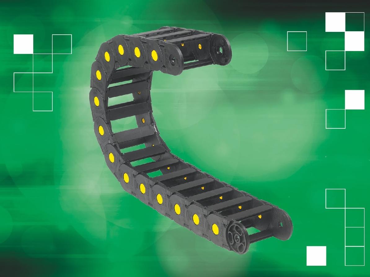 Wiring ‘optimally routed’ with norelem plastic energy chains