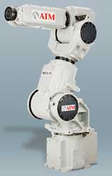 Seven-axis robot operates in confined spaces